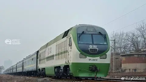 【火车科普贴】S06E18：苦命衍生——东风8DJ（DF8DJ/8B-5672号车）型内燃机车 - 哔哩哔哩