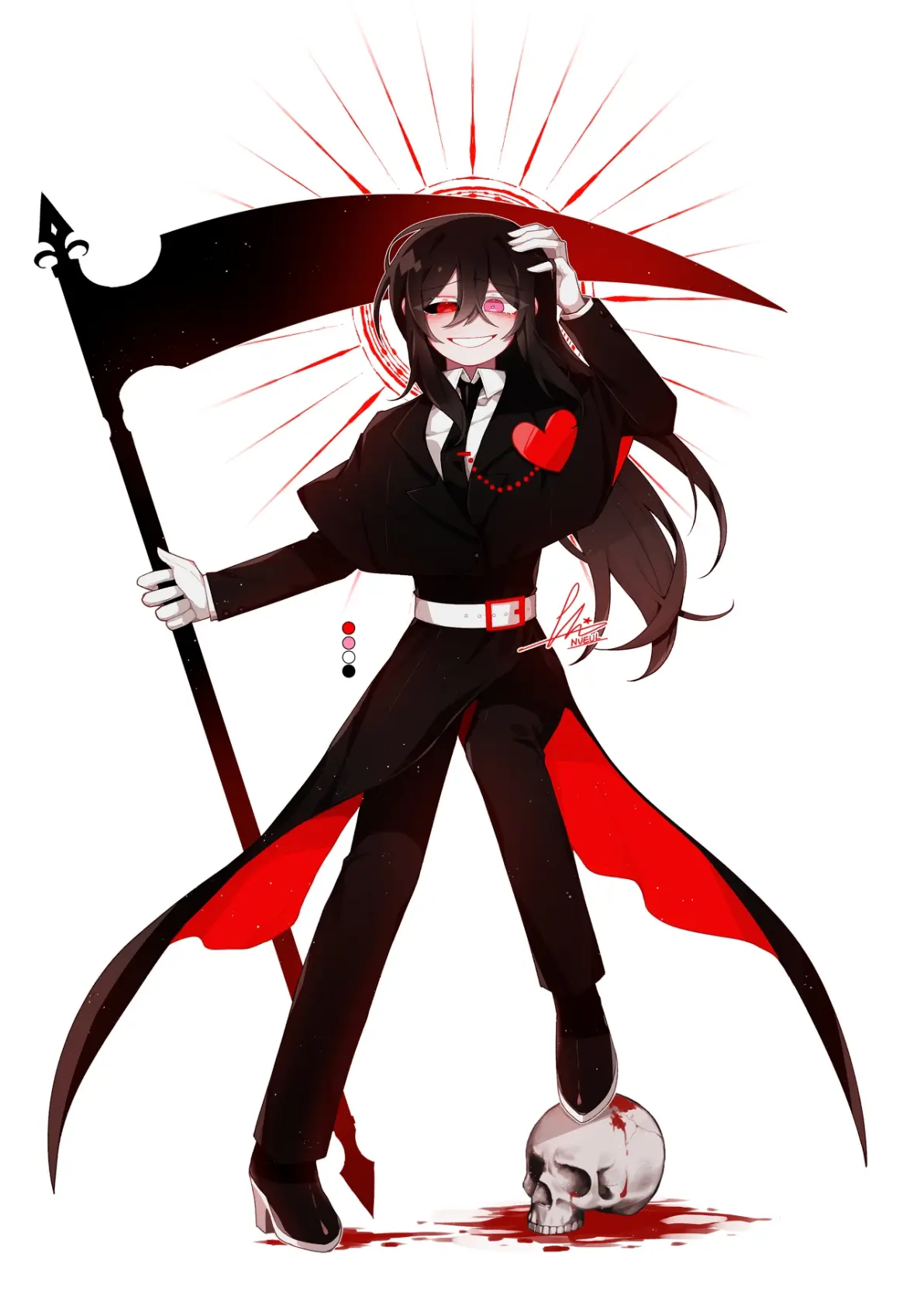 浅搬一下nueul老师的oc设定【KissMe】 - 哔哩哔哩