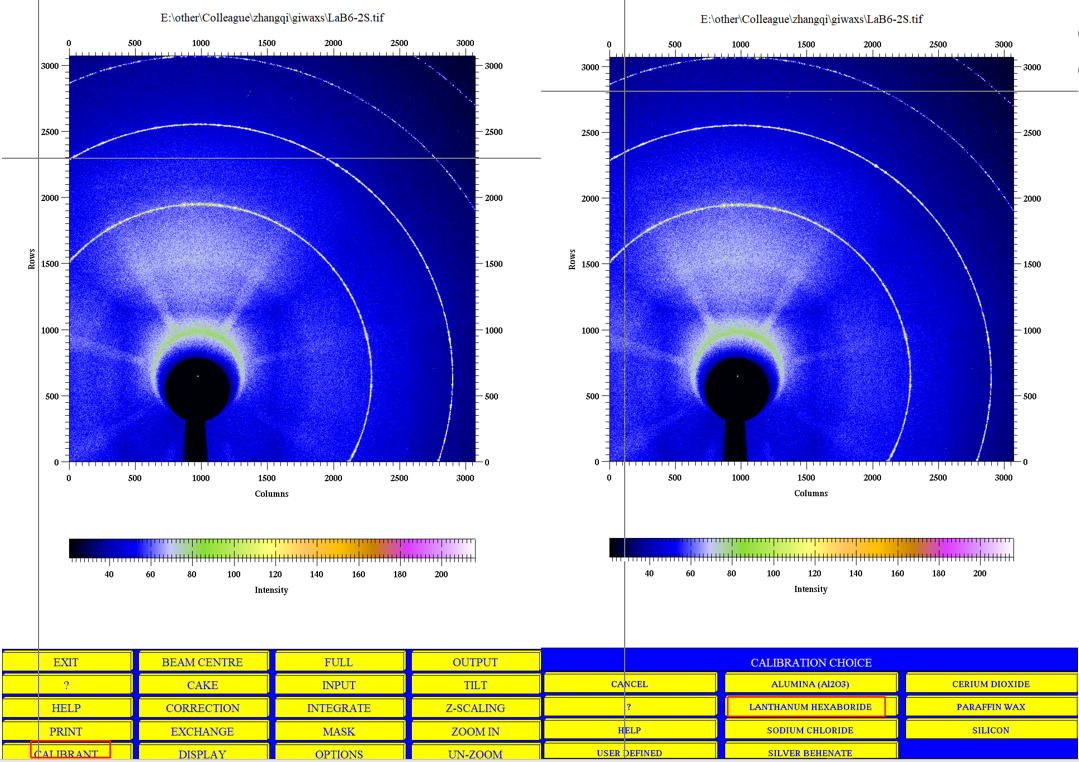 GIWAXS处理：FIT2D篇 - 哔哩哔哩
