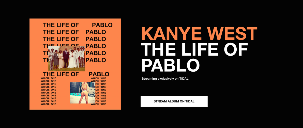 封面艺术 Vol.1：《The Life Of Pablo》 - 哔哩哔哩