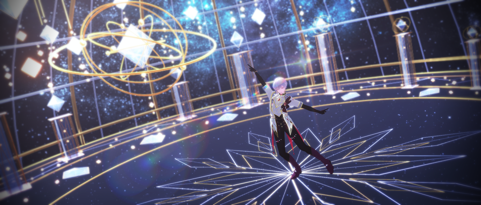 【MMD渲染分享04】星空系渲染 MACShader+A-Toon+ikUnderwater - 哔哩哔哩