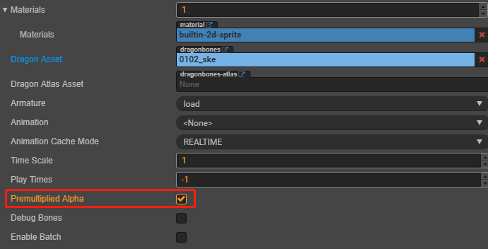 DragonBones导入Cocos Creator黑边问题 - 哔哩哔哩