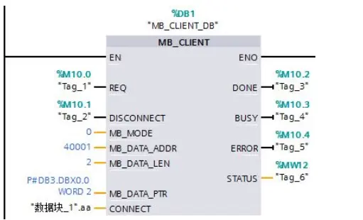 写给初学者的博途教程：S7-1200作MODBUS TCP客户端 - 哔哩哔哩