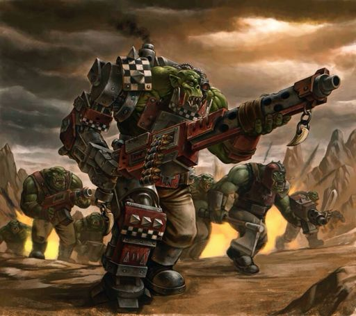 【光头战锤小百科】战锤40K——兽人（下） - 哔哩哔哩