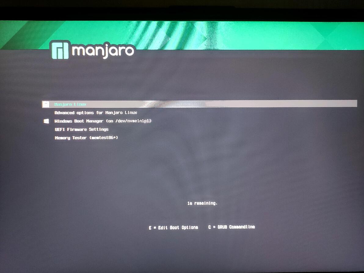 无U盘无额外软件使用Grub2引导挂载硬盘安装Manjaro等Linux双系统 - 哔哩哔哩