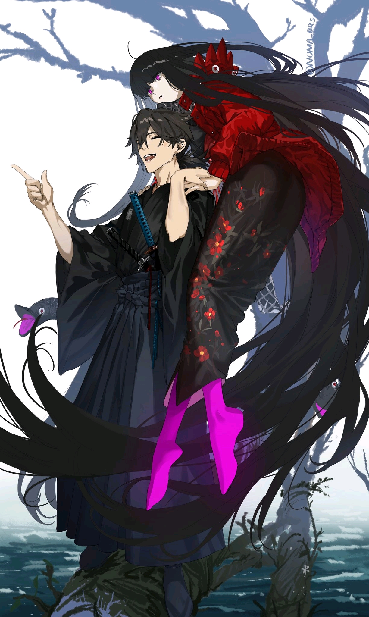 FGO美图合集：坂本龙马（Lancer）篇 - 哔哩哔哩