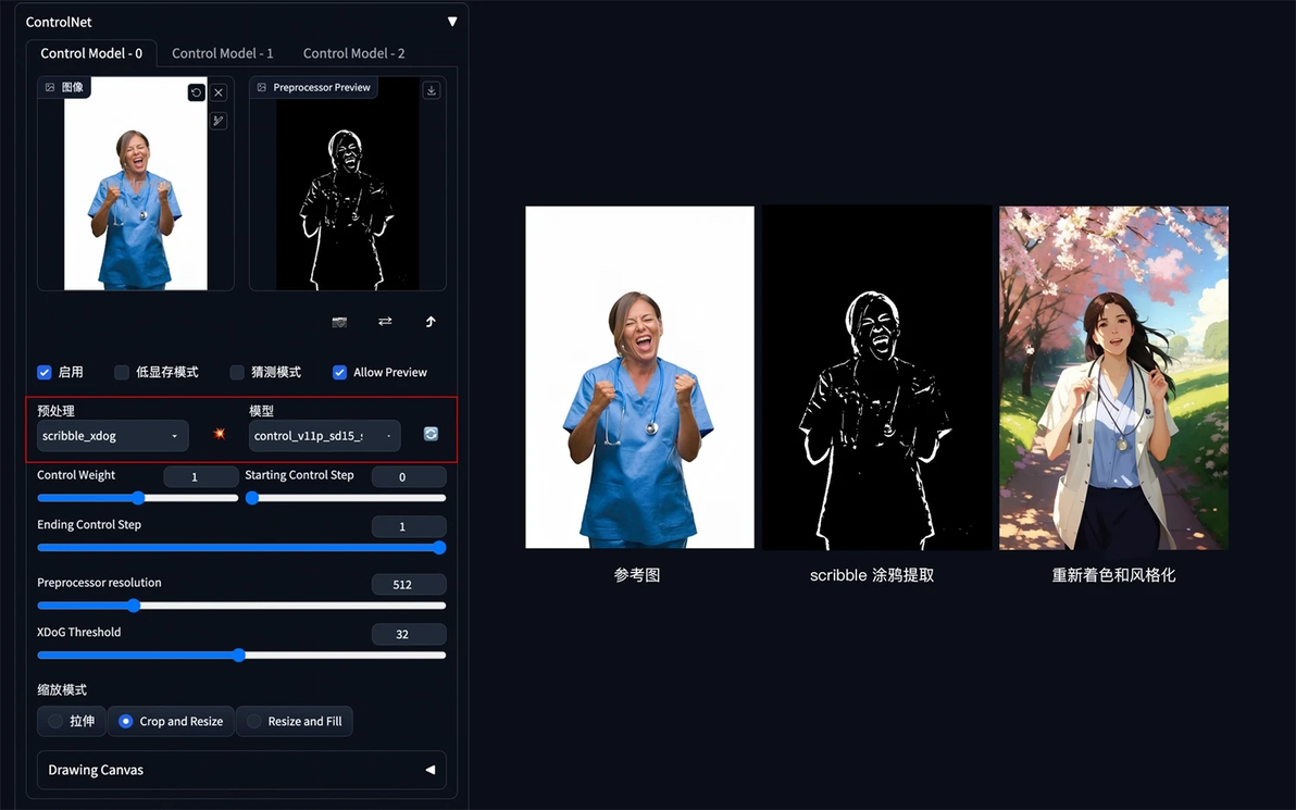 纯干货！ControlNet 实用教程 - 哔哩哔哩