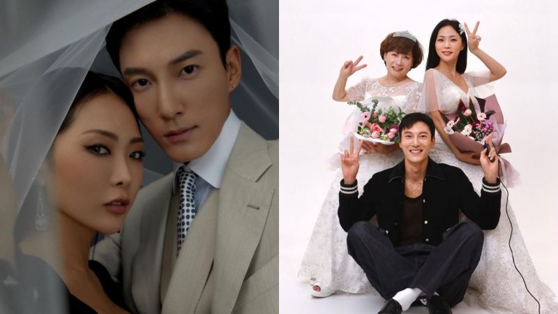 Honey J昨日婚礼穿婚纱跳《Hey MAMA》！LEEJUNG热舞《Pink Venom》、朴载范唱祝福歌 - 哔哩哔哩