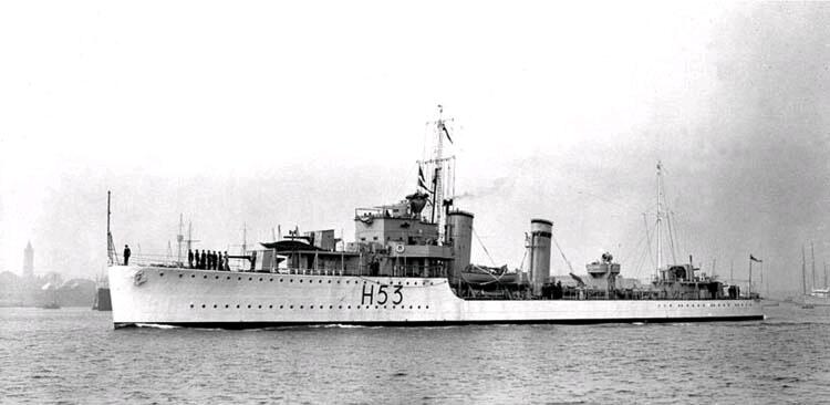 英国海军驱逐舰介绍（三）-C、D级标准舰队驱逐舰 - 哔哩哔哩