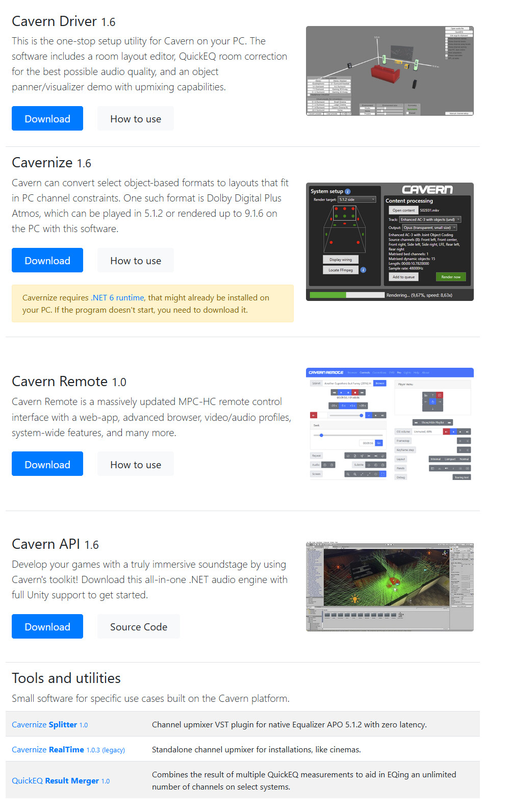 Cavern - 神奇的沉浸式音频开源实现 - 哔哩哔哩