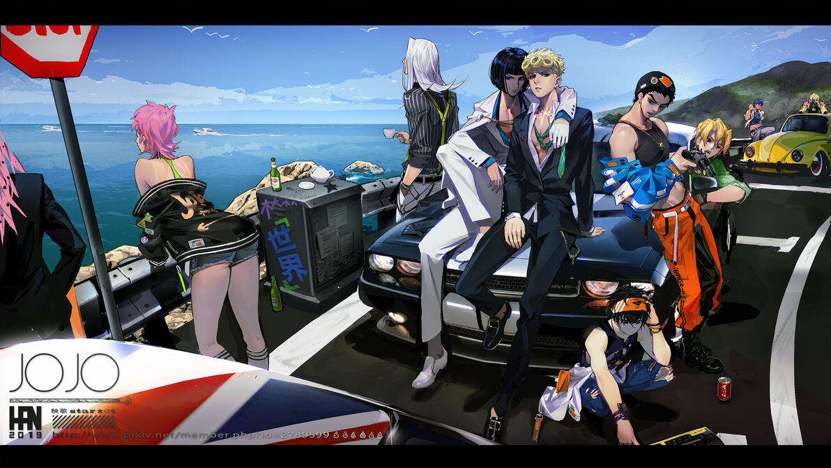 【Pixiv画师鉴赏】第605期：Han-0v0 - 哔哩哔哩