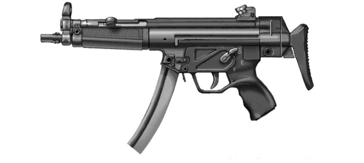 德国HK MP5系列冲锋枪 - 哔哩哔哩