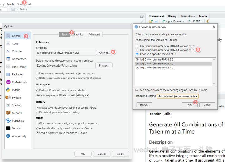 RStudio设置选项(全)——1. General - 哔哩哔哩