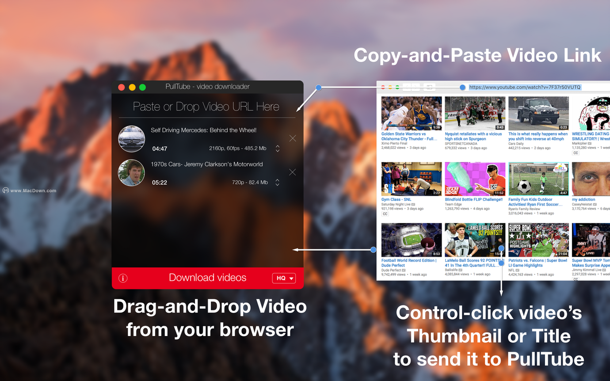 PullTube for Mac(在线视频下载工具)1.4.6中文特别版 - 哔哩哔哩