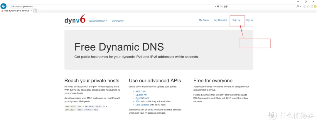 dynv6使用IPV6实现外网访问 - 哔哩哔哩