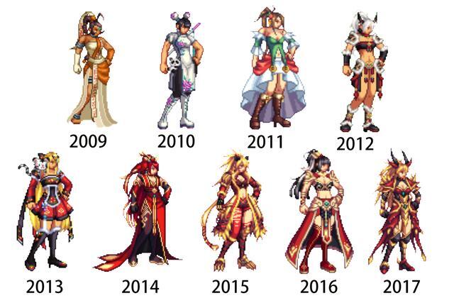 DNF：追忆春节装扮礼包上架，各职业2009至2017年春节装扮全面展示 - 哔哩哔哩