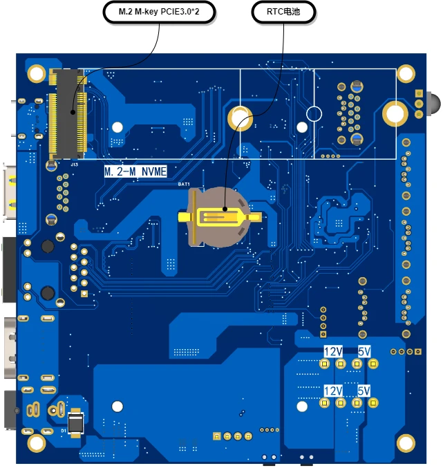DIY的rk3568底板，轻量nas - 哔哩哔哩
