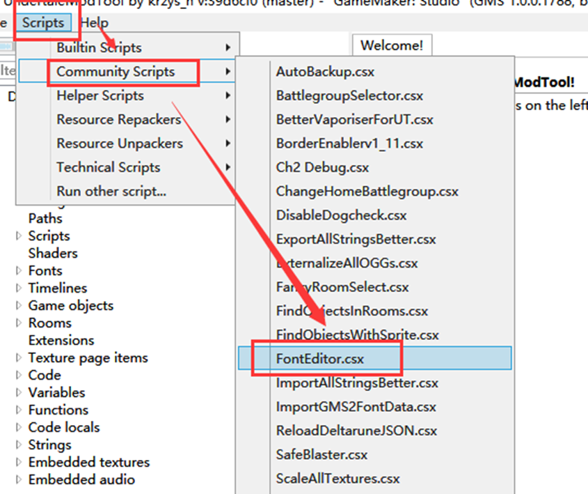 GMS游戏汉化教程（2——导入字体的三个姿势） - 哔哩哔哩