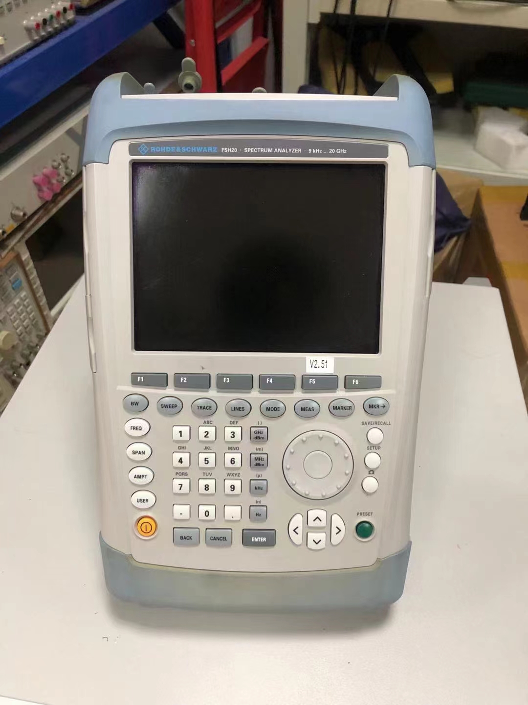 德国罗德手持式频谱分析仪 R&S FSH20 - 哔哩哔哩