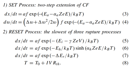 Stanford-PKU的RRAM器件模型原理 - 哔哩哔哩