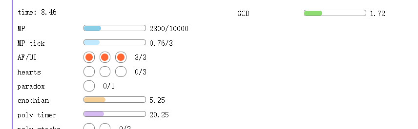 FF14黑魔排轴器（Black Mage in the Shell）使用方法简介 - 哔哩哔哩