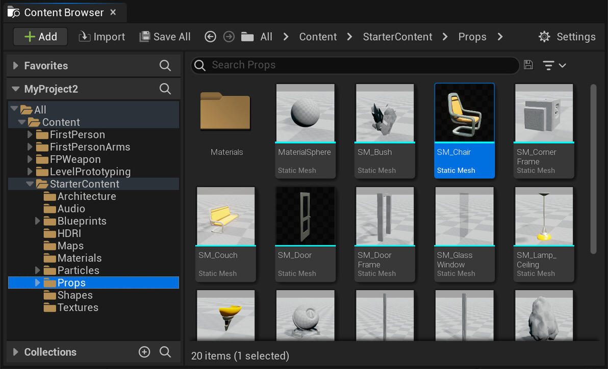 UE5管理内容-设置静态网格体的材质 - 哔哩哔哩