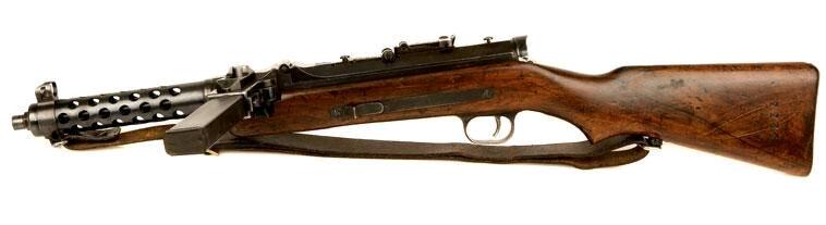 奥地利斯太尔MP34冲锋枪 - 哔哩哔哩