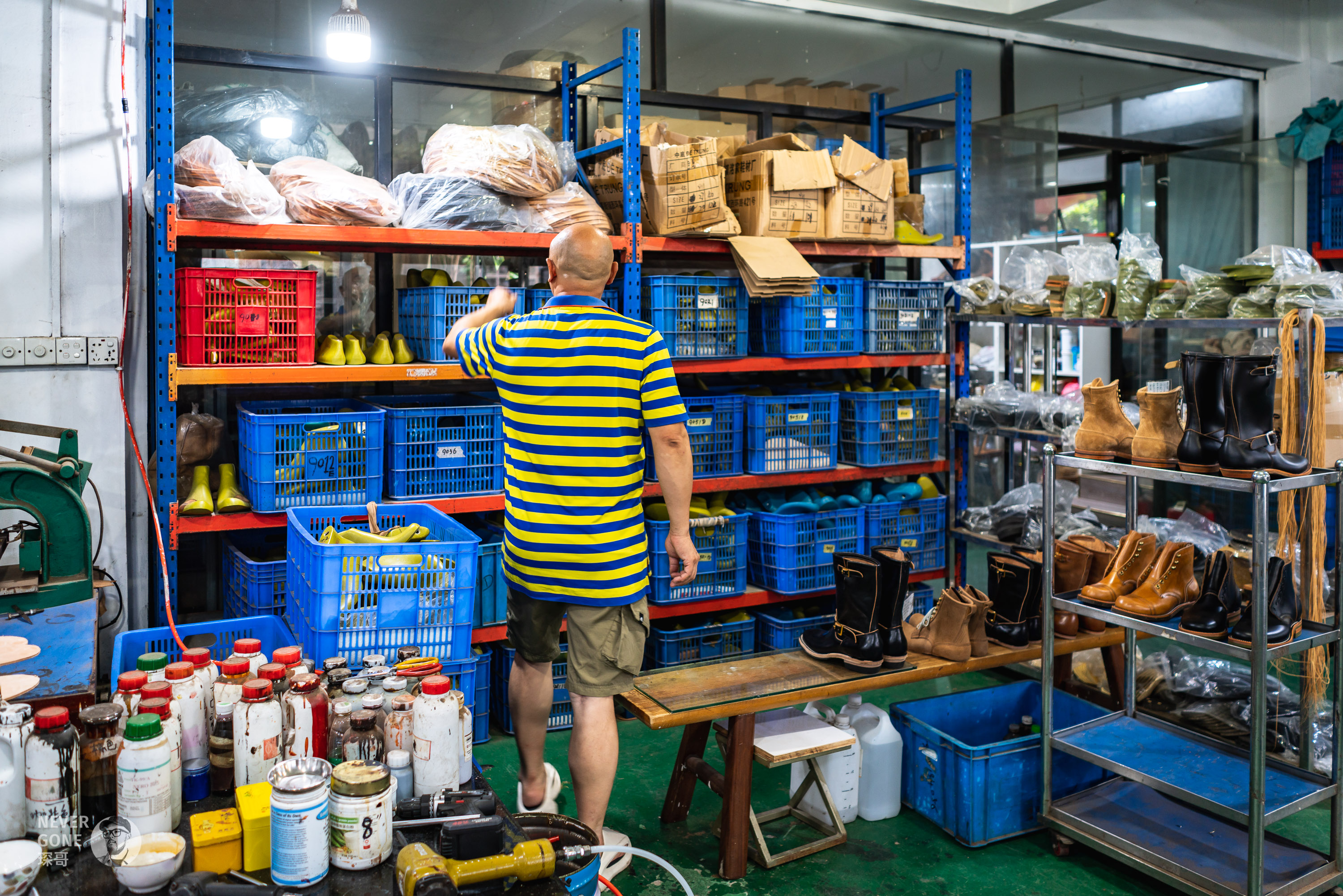 探访顶楼带院的高品质固特异鞋靴工坊：Quan Shoemaker - 哔哩哔哩