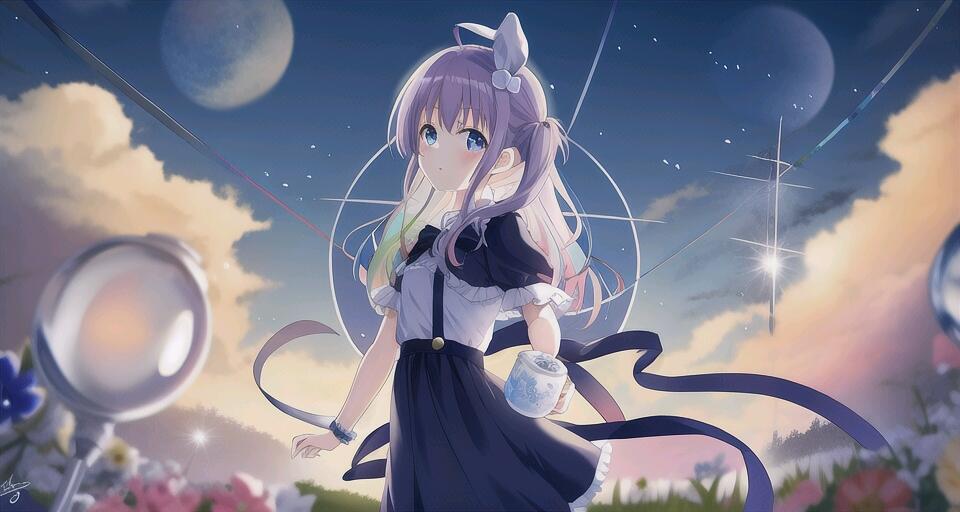 Phigros曲绘AI绘画（一）[图集] - 哔哩哔哩