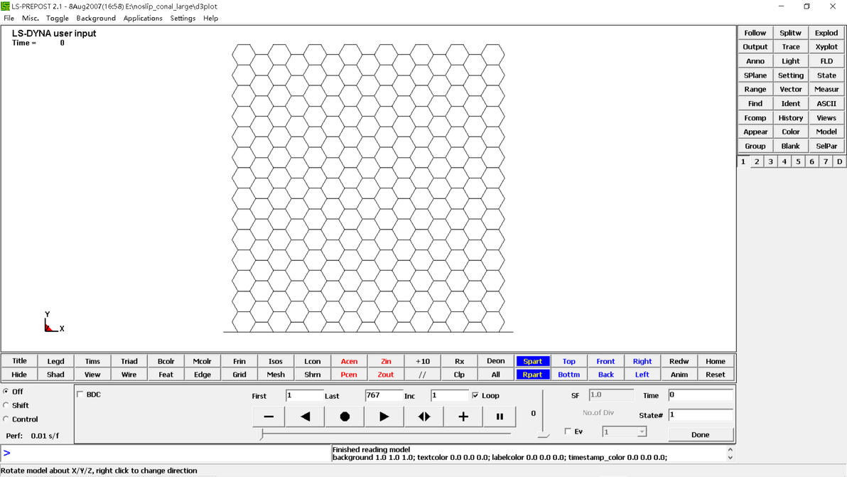 LS-PrePost v4.7使用小技巧 - 哔哩哔哩