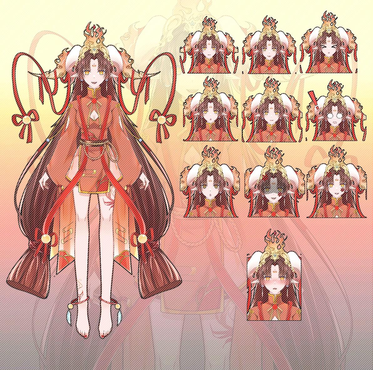 【无偿立绘拆分】无偿皮套，live2d，人设 - 哔哩哔哩