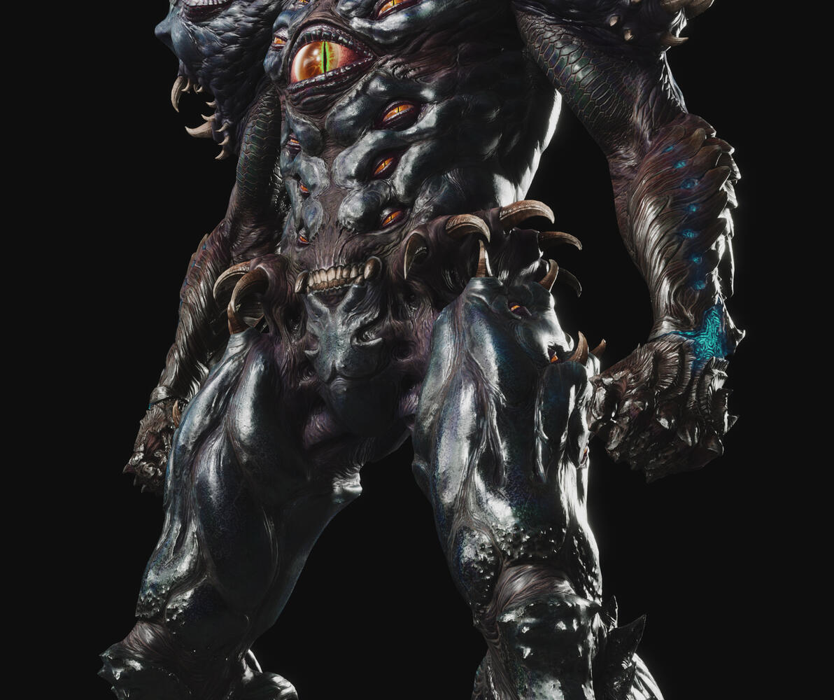 鬼泣5 Urizen(尤里森) 全角度形象 - 哔哩哔哩