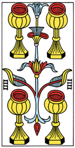 马赛塔罗牌 圣杯2~10 - 哔哩哔哩