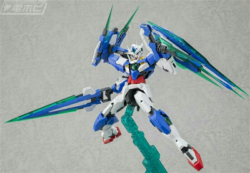 【MG】00高达量子型 全刃式 电击官图 - 哔哩哔哩