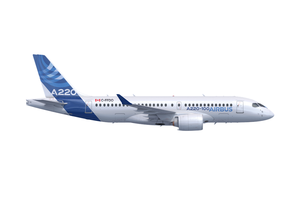 [科普][Airbus空中客车][商用飞机]A220家族 - 哔哩哔哩