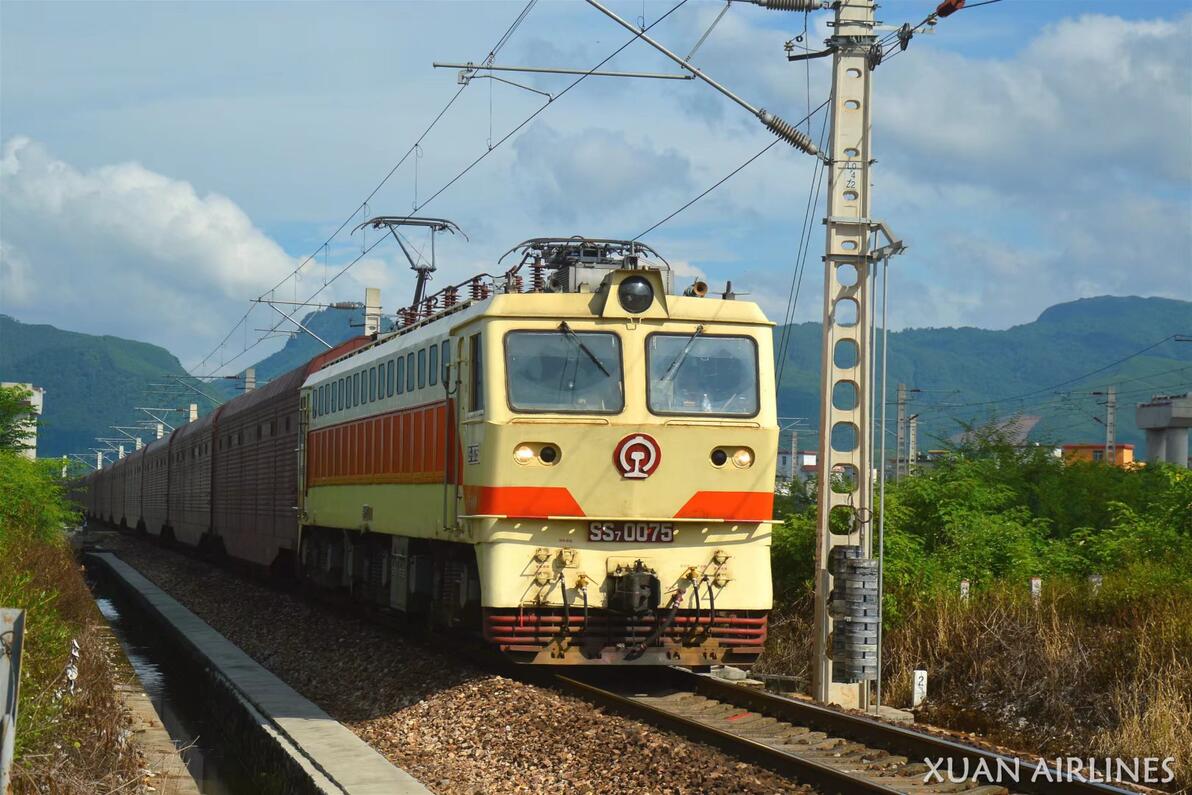 韶山7（SS7-0075~0111），韶山7B（SS7B）型电力机车图集（排序版）③ - 哔哩哔哩