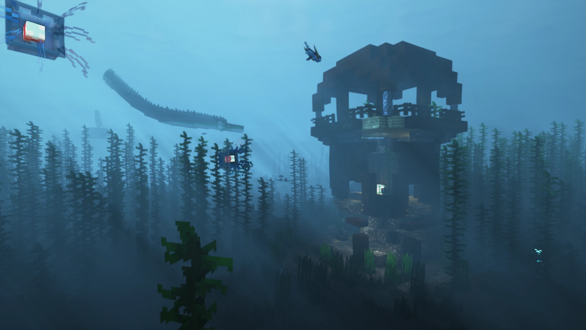 [光影][冒险][种田][风景]我的世界Minecraft1.18.2大型整合包 理想国Utopia 发布 - 哔哩哔哩