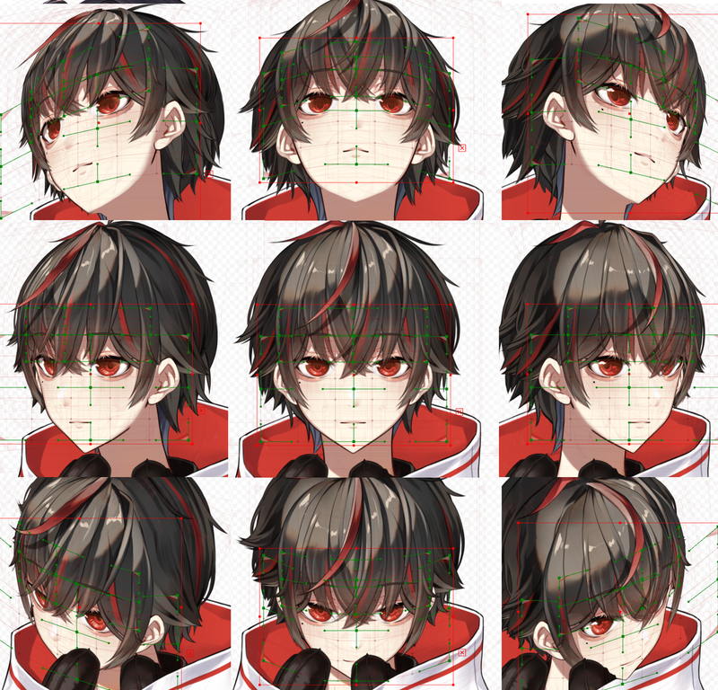 【翻译】Live2D 高可动范围模型 脸部角度XY心得分享② by乾物ひもの - 哔哩哔哩