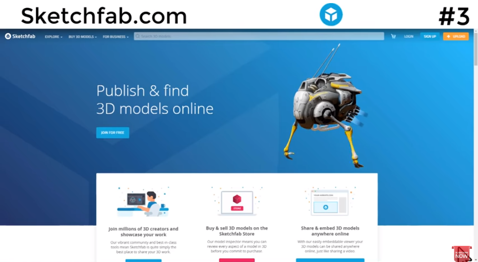 【国外Top20】免费3D模型下载网站，设计师必藏！ - 哔哩哔哩