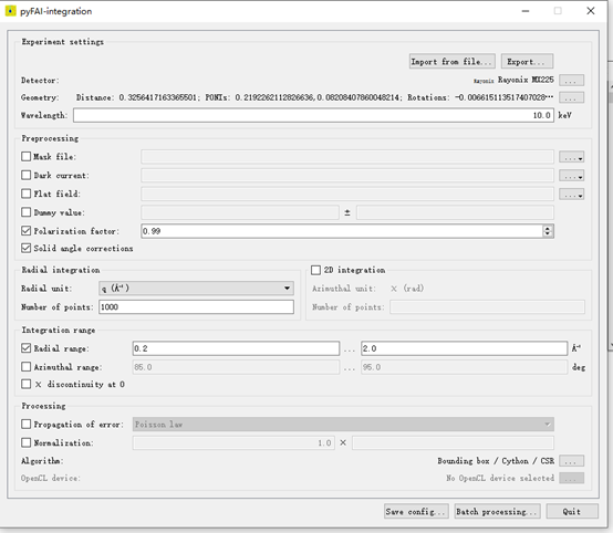 GIWAXS处理：pyFAI篇 - 哔哩哔哩