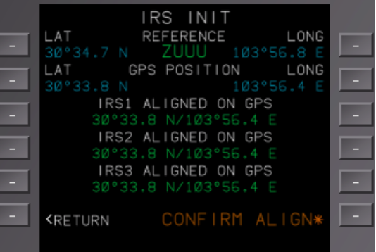A320 MCDU - 哔哩哔哩
