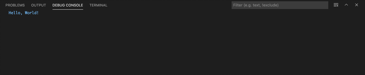 如何在VSCode中，将代码输出结果显示在「调试控制台」，而不是「终端」中？ - 哔哩哔哩