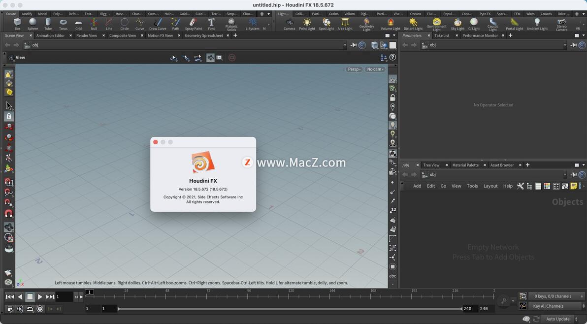 SideFX Houdini for mac(3D物理模拟和视觉特效软件) - 哔哩哔哩