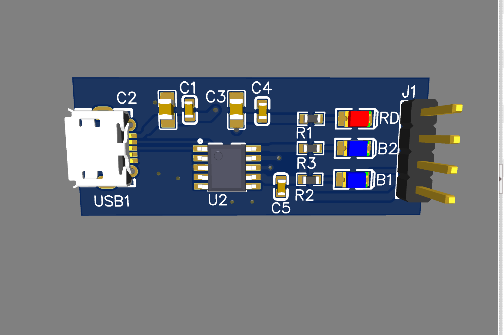 基于CH340K的USB转串口下载电路图 - 哔哩哔哩