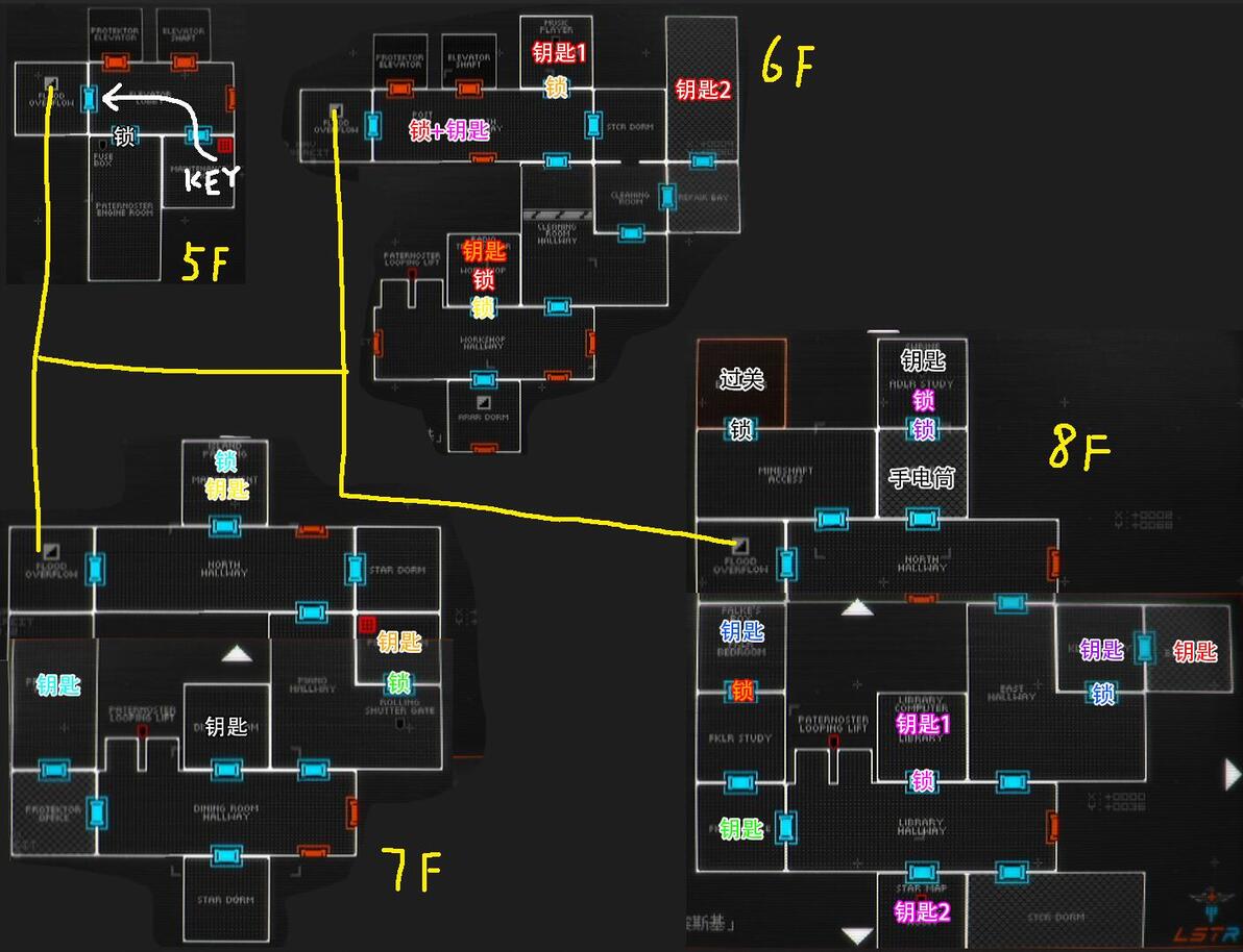 【信号/Signalis】全地图&全关键道具位置和提示 - 哔哩哔哩
