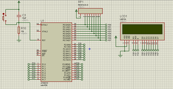 51单片机LM016L液晶显示设计实例 - 哔哩哔哩