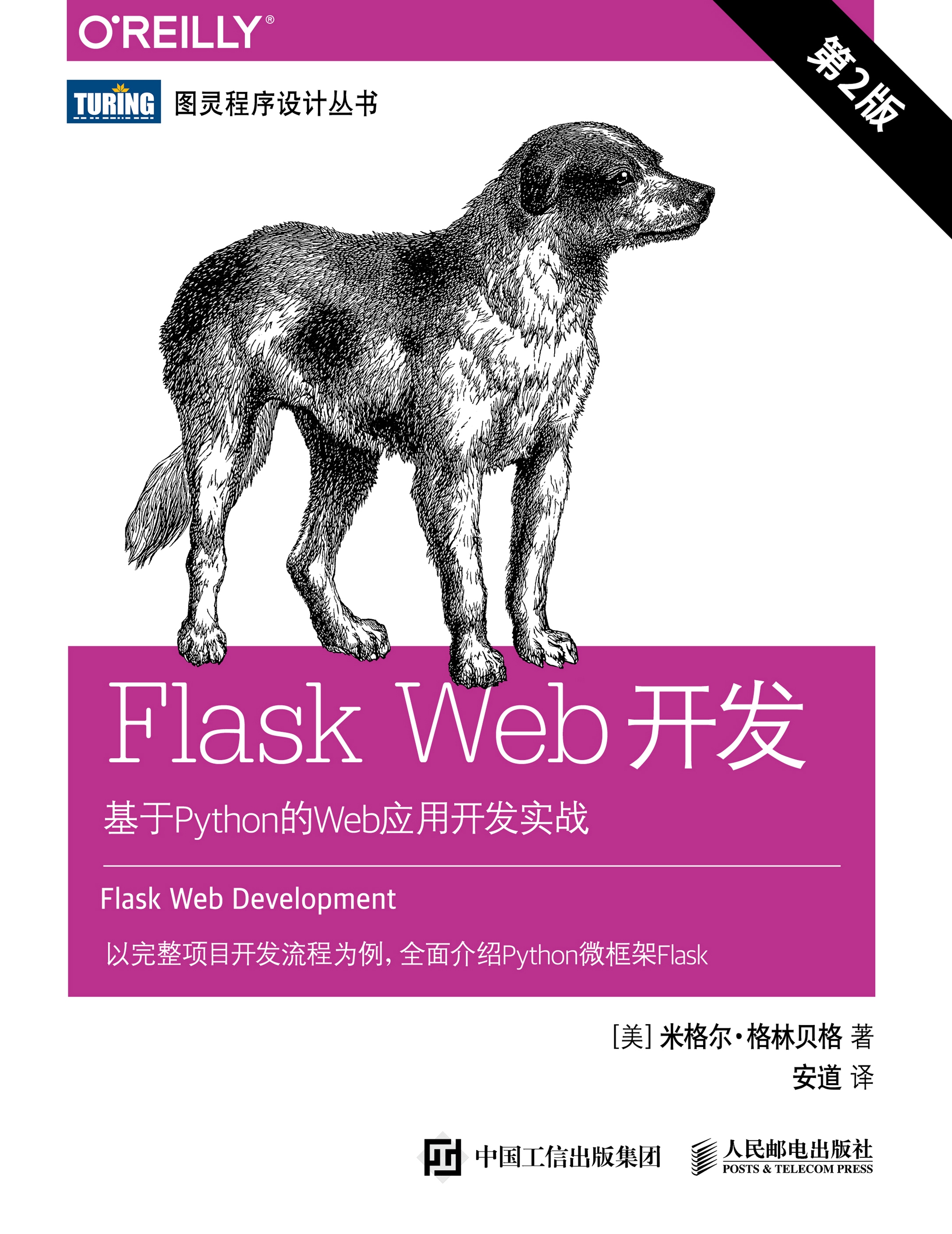 《图灵程序设计丛书 Flask Web开发 基于python的web应用开发实战 第2版》安道译andtp 哔哩哔哩