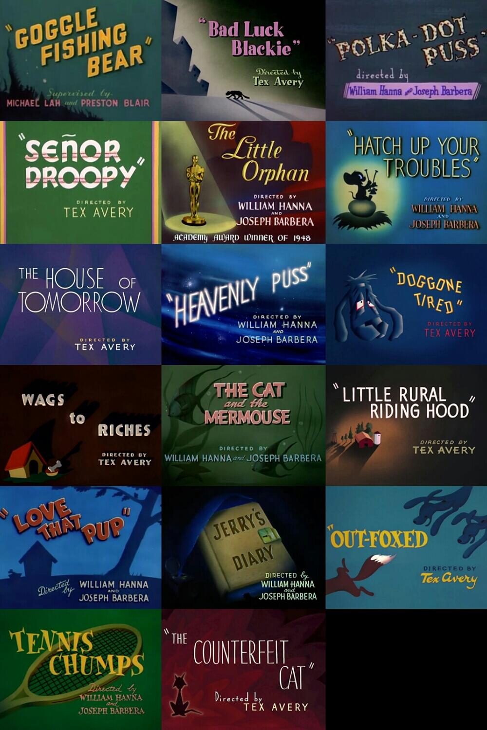 米高梅动画列表（1934-1958） - 哔哩哔哩