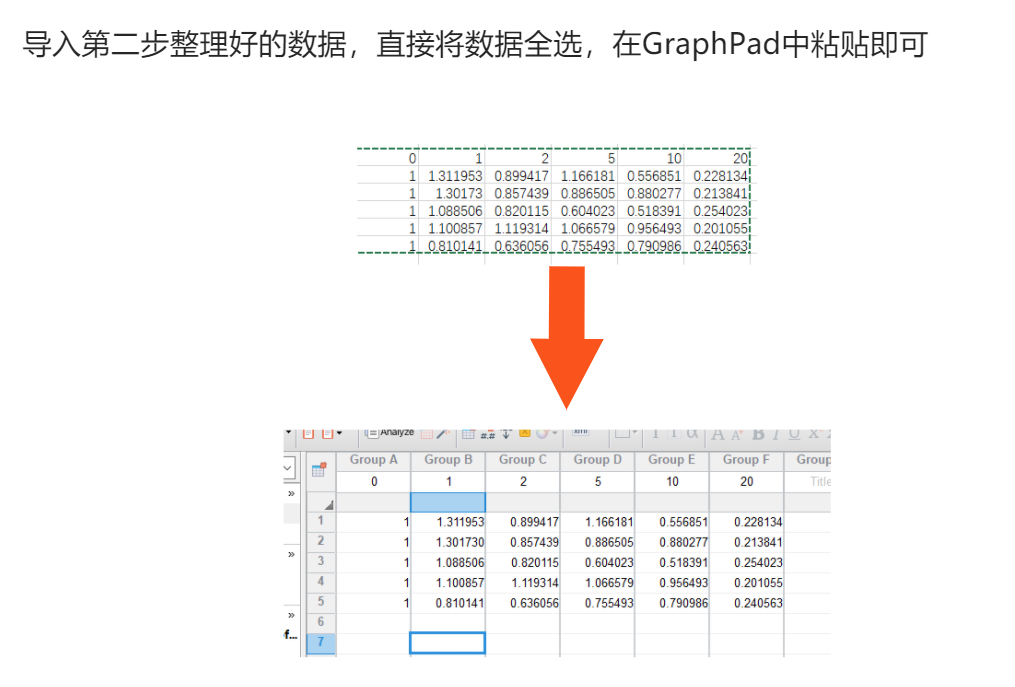 Graphpad8 处理CCK8数据 - 哔哩哔哩