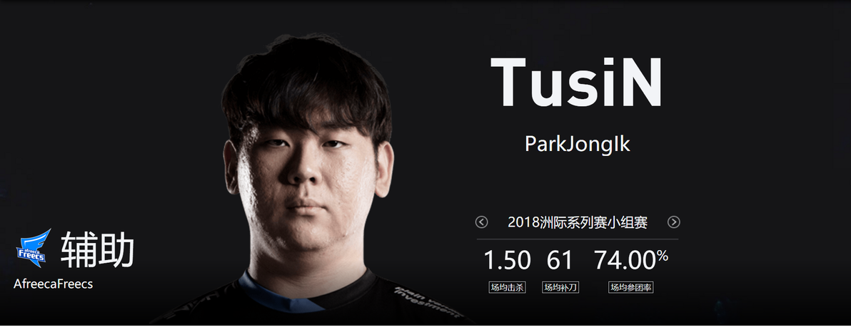 S8韩国二号种子AFS战队选手介绍 - 哔哩哔哩